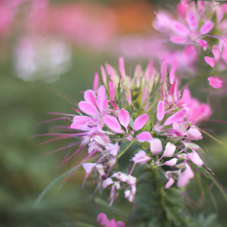 Descubra a Beleza Exótica da Cleome Hassleriana
