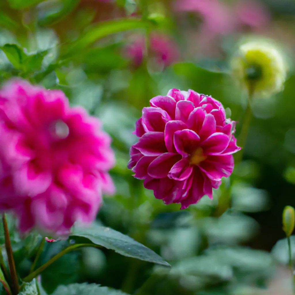 Dahlia Pinnata: A Beleza Exótica das Flores