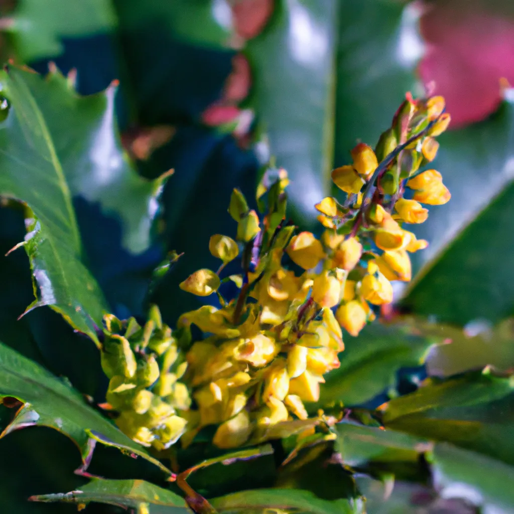 Descubra a Beleza Exótica da Mahonia x Media