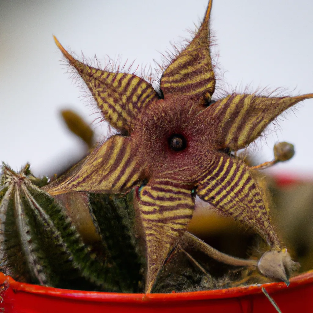 Descubra a Fascinante Stapelia Hirsuta: Uma Planta Exótica e Surpreendente