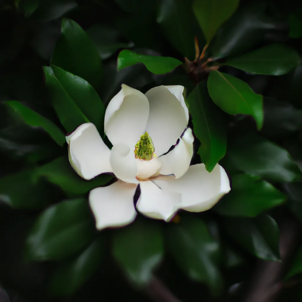 Beleza Exuberante da Magnolia Grandiflora