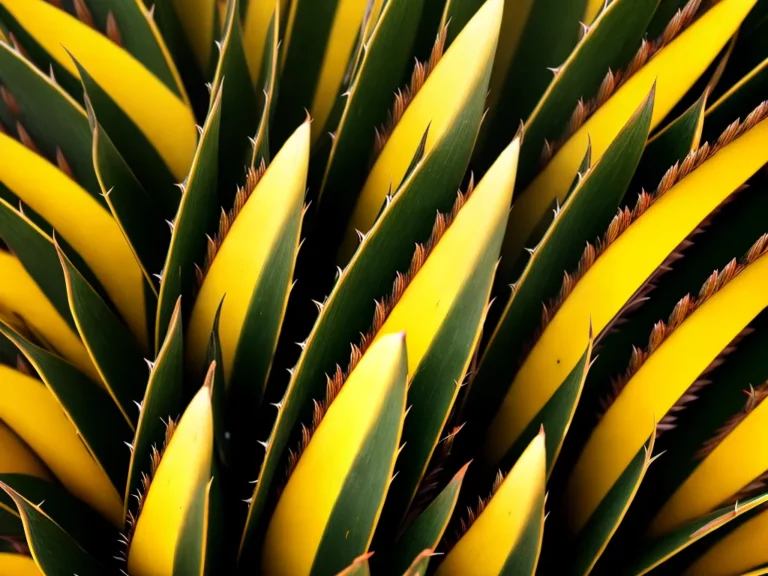 Beleza Exótica: Agave Marginata, a Piteira do Caribe