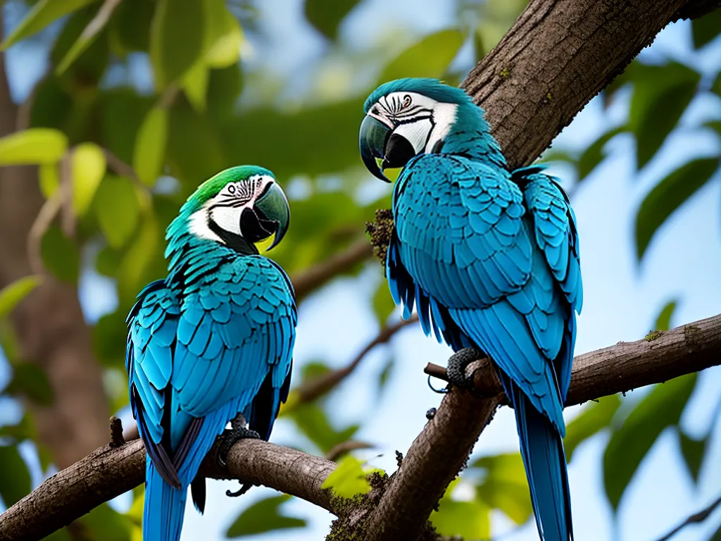 Beleza Azul: Conheça a Arara-Anodorhynchus hyacinthinus