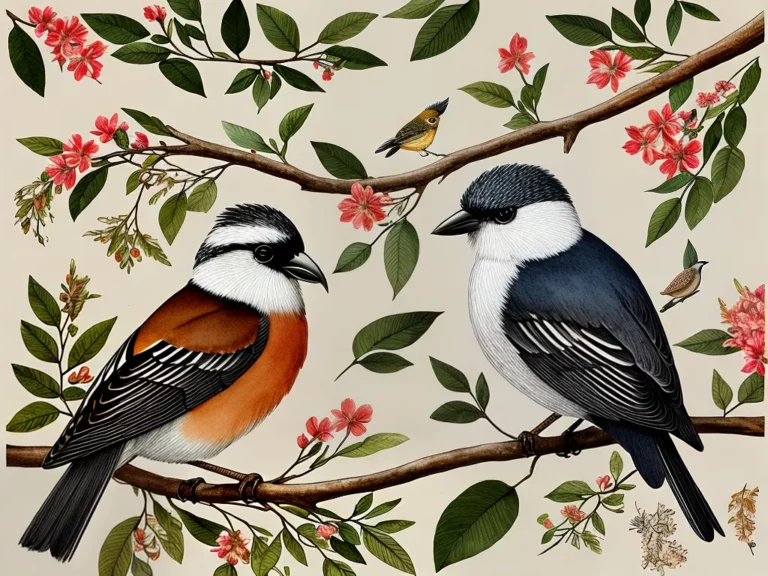 Arte Naturalista em Aves: Técnicas e Exemplos