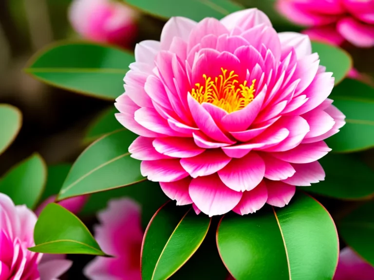 Beleza Japonesa: Camellia Japonica em Destaque