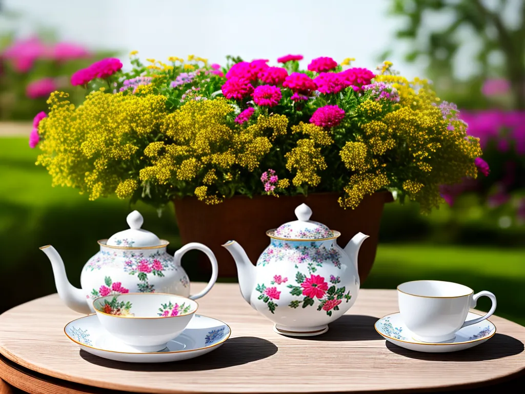 Sabores e Benefícios dos Chás de Flores
