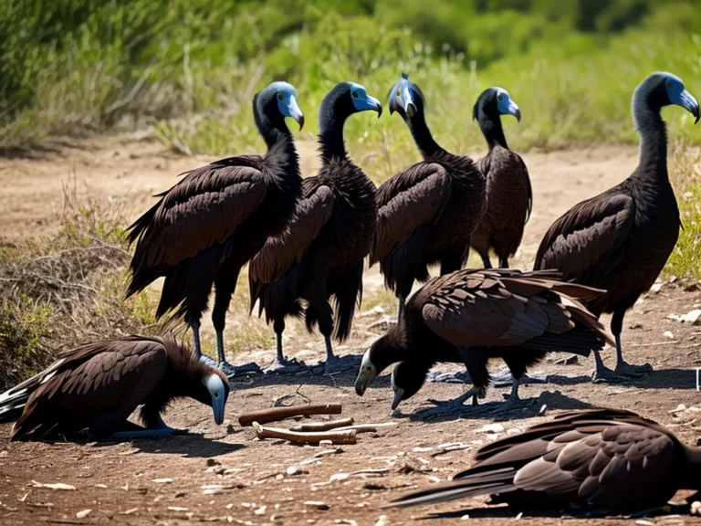 Abutres: limpadores eficientes da natureza