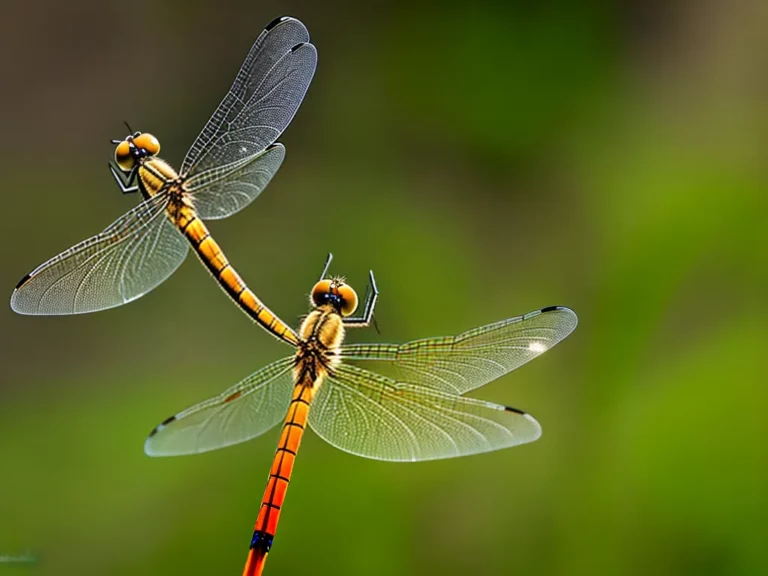 Libélula Disfarçada: Galho Vivo Para Sobreviver