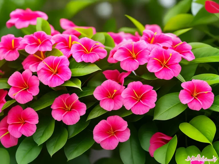 Descubra a Beleza da Mandevilla Splendens