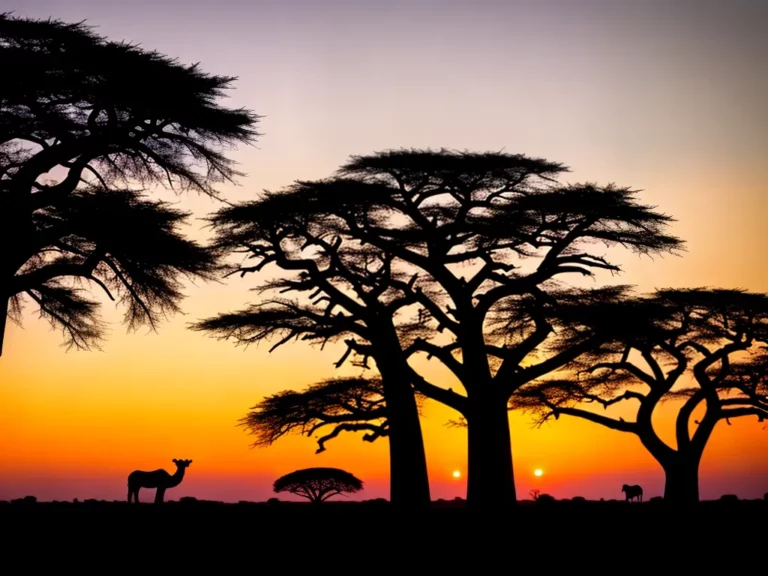 Maravilhas Vegetais da Savana Africana