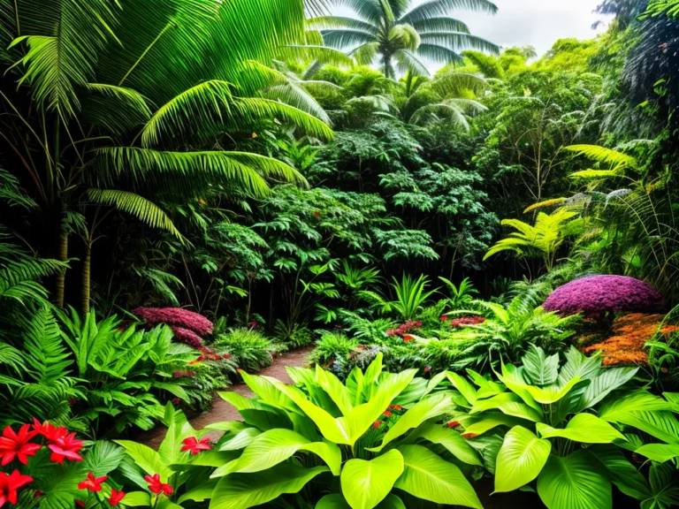 Maravilhas Verdes: Plantas da Floresta Tropical
