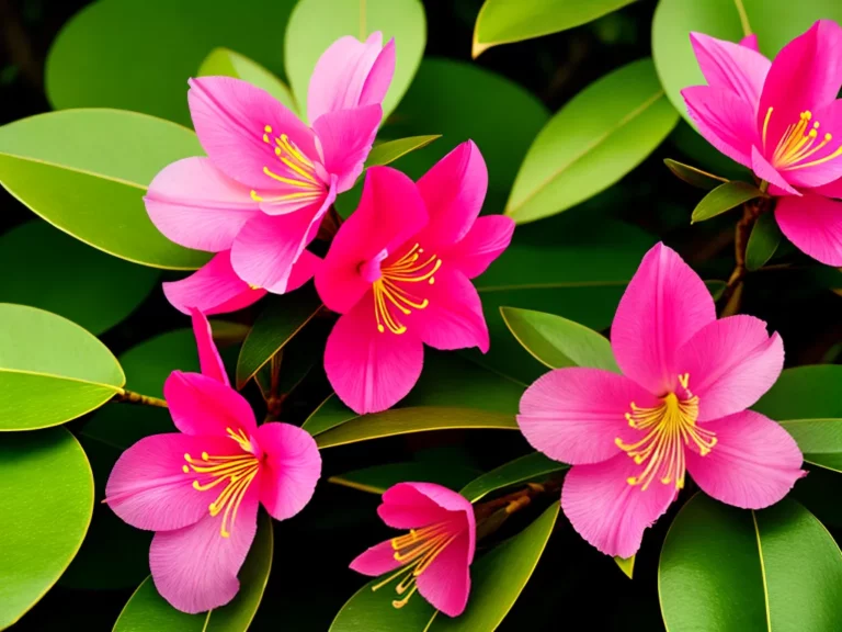 Beleza Exótica: Rhododendron Arboreum - Rododendro