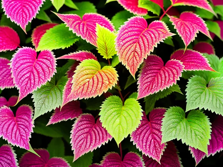 Coleus: Cores e Emoções em Harmonia