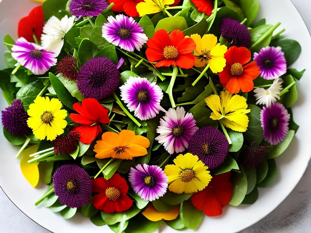 Cozinhe com Flores: Técnicas e Dicas