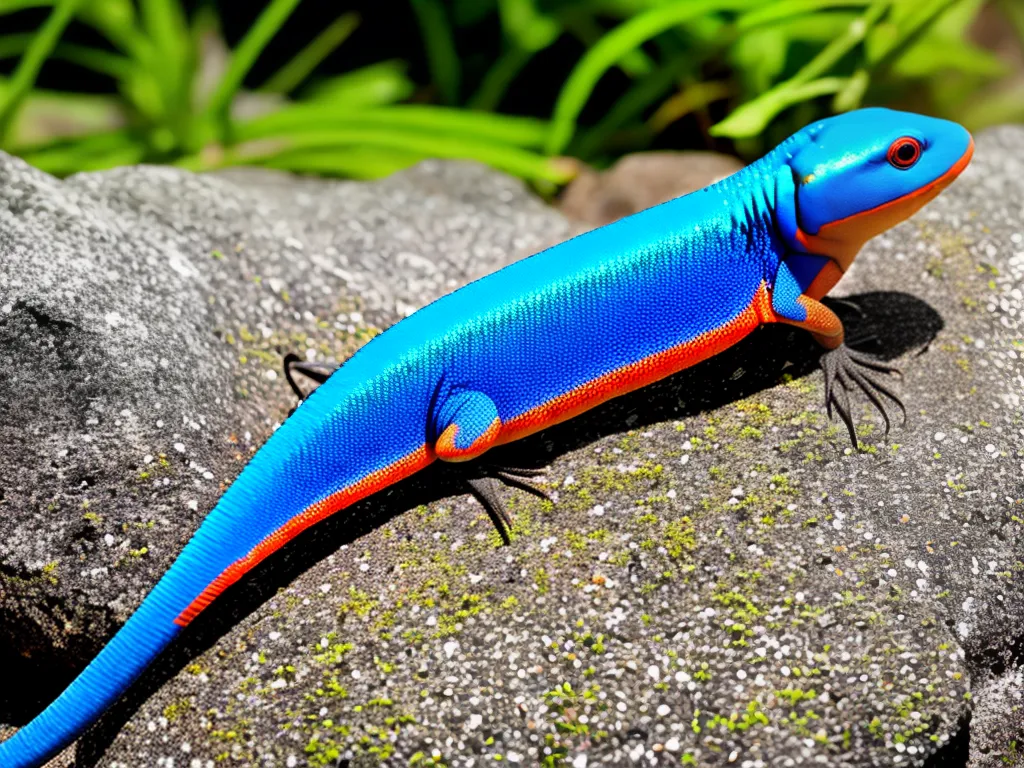 Lagartos Skinks: Língua Azul em Destaque