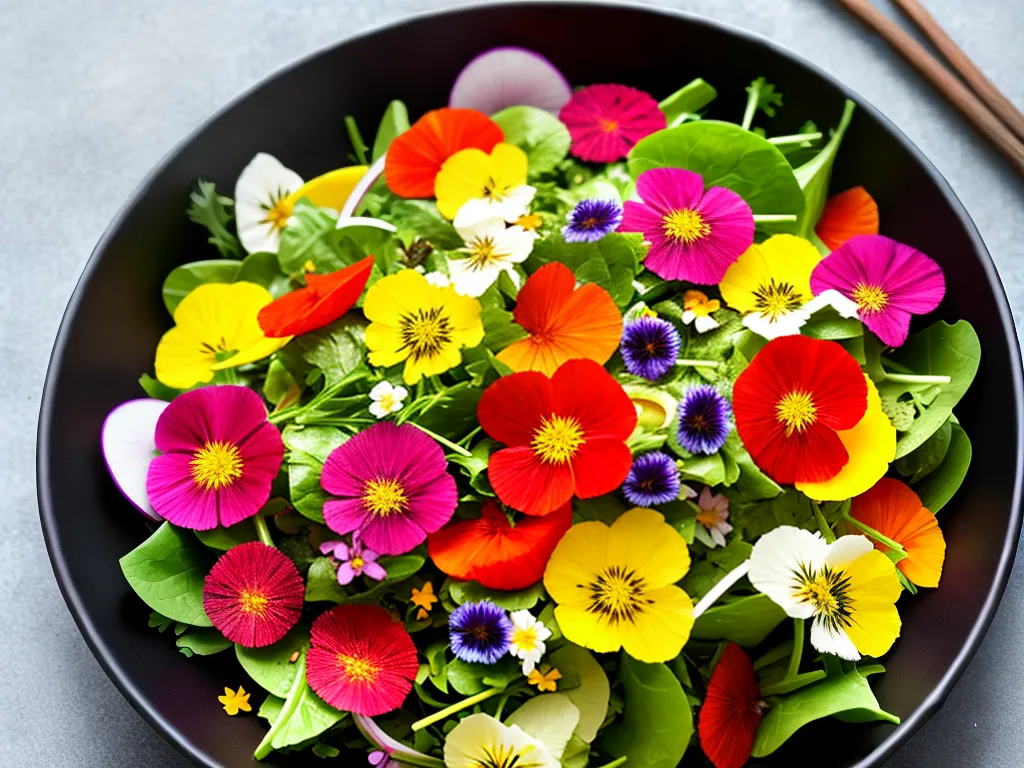 Cozinhe com Flores: Técnicas e Dicas