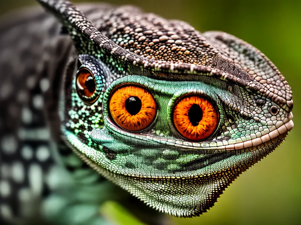 Camaleão: Mestre da Camuflagem Adaptativa