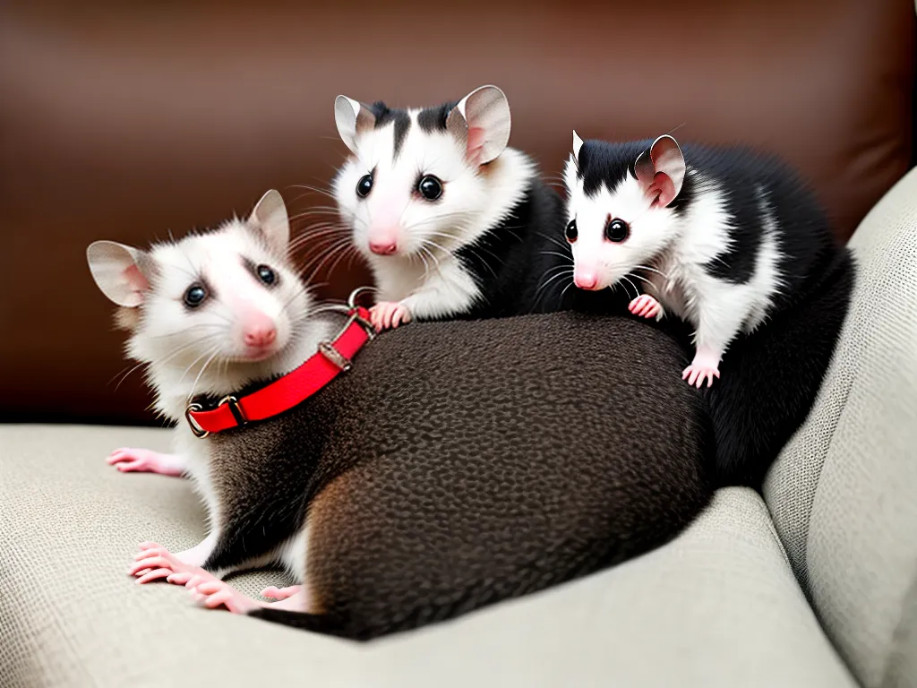 Domesticando Gambás: Animais de Estimação Exóticos