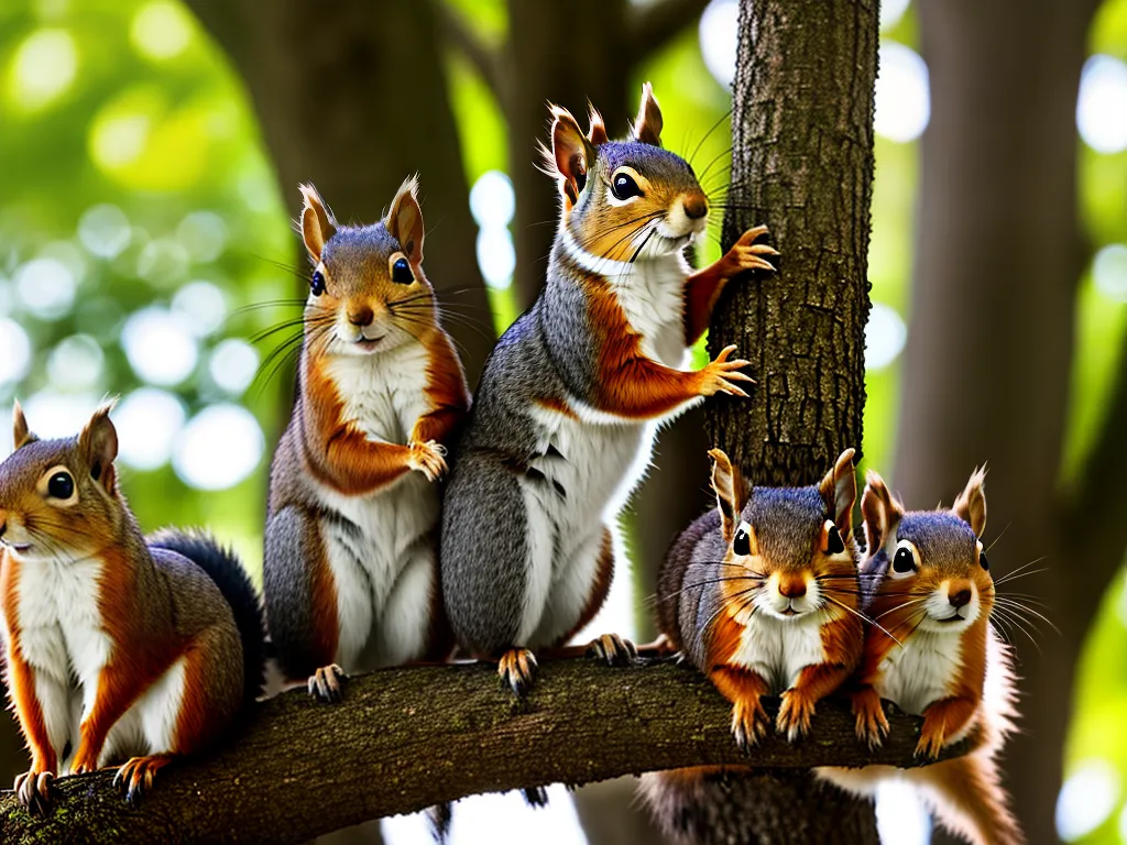 Explorando a Diversidade dos Esquilos