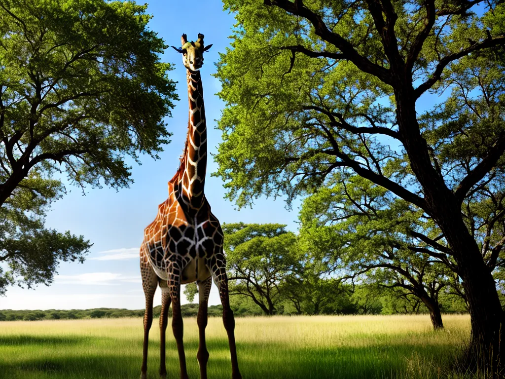 Desvendando a Giraffa Camelopardalis: Anatomia e Comportamento