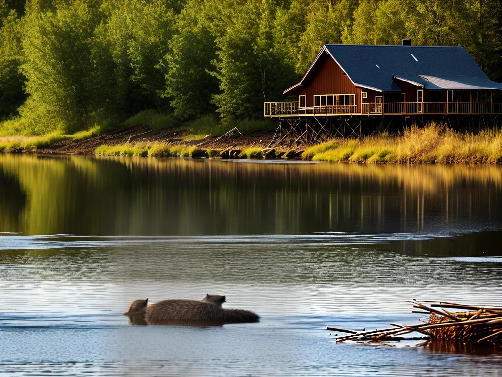 Construindo Casas e Represas na Água: Os Ninhos dos Castores