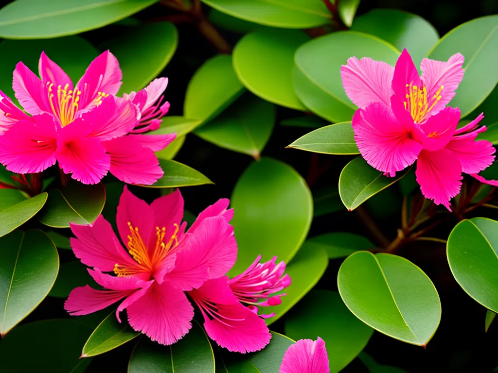 Beleza Exótica: Rhododendron Arboreum - Rododendro