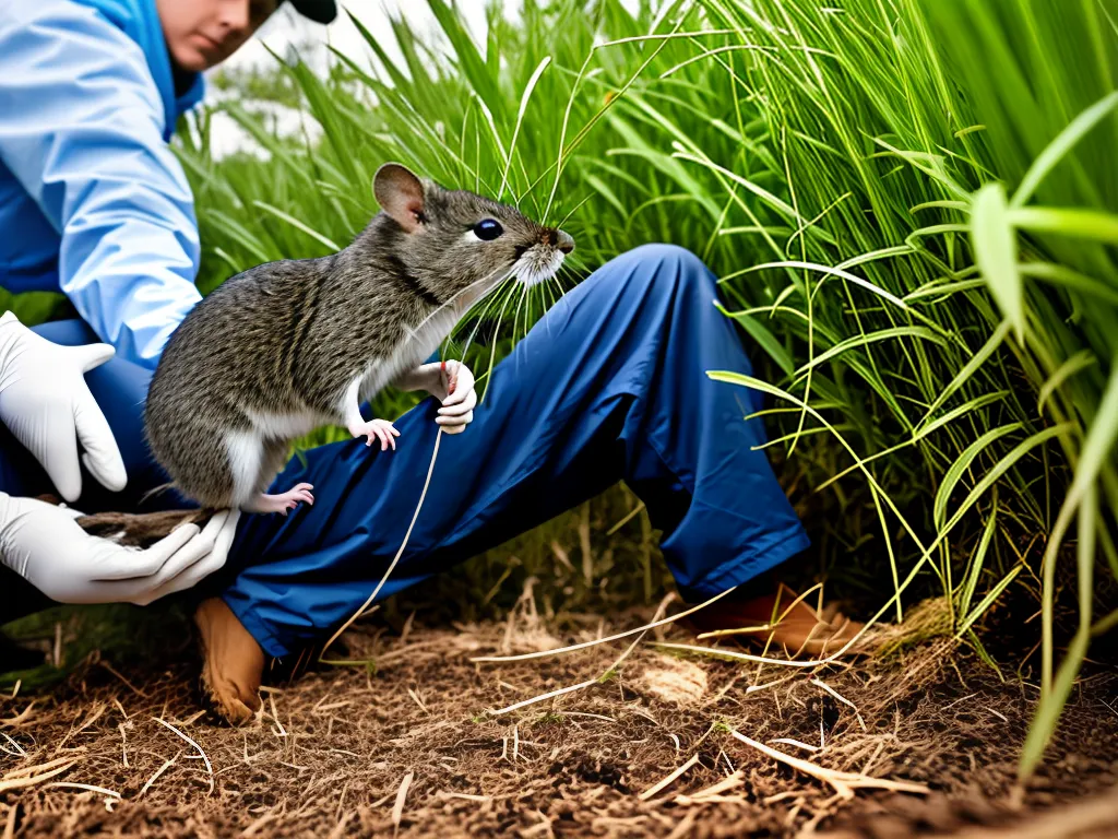 Monitoramento e Marcação de Roedores em Campo.