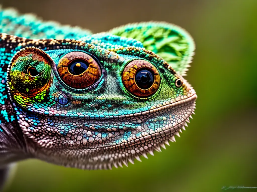 Camaleão: Mestre da Camuflagem Ambiente