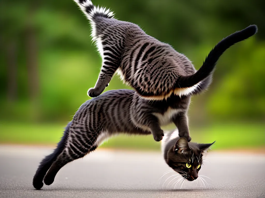 A Física da Queda Felina