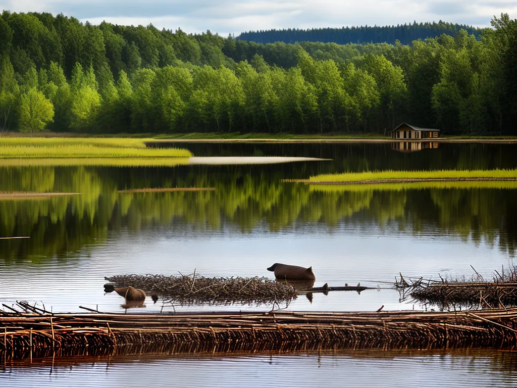 Construindo Casas e Represas na Água: Os Ninhos dos Castores