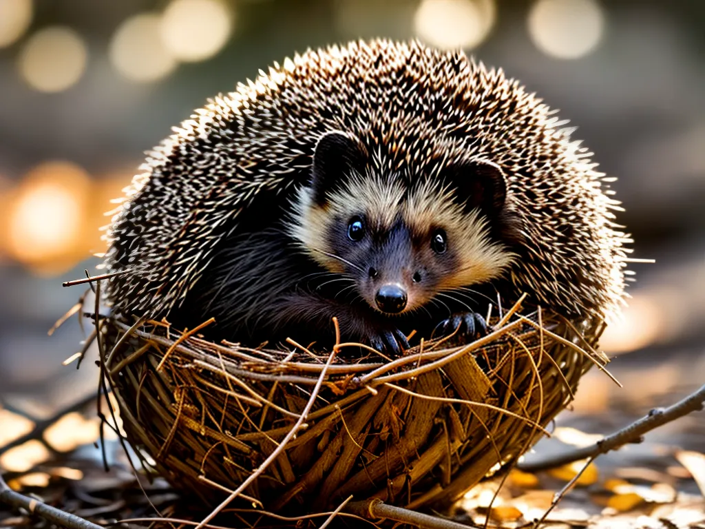 Sobrevivendo ao Inverno: O Ouriço-Cacheiro