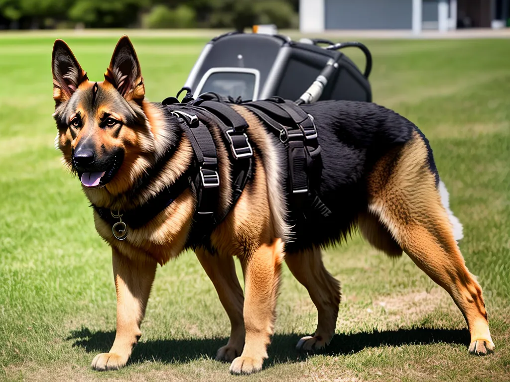 Versatilidade do Pastor Alemão: O cão de trabalho