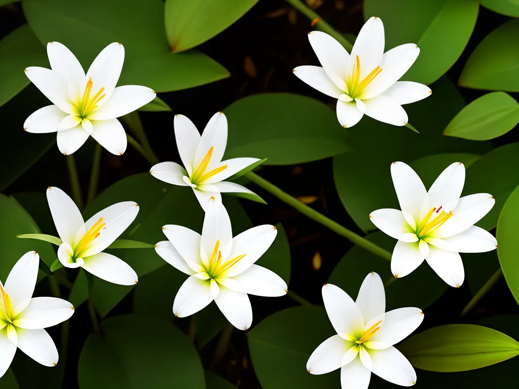 Beleza Branca: Descubra o Zephyranthes Candida